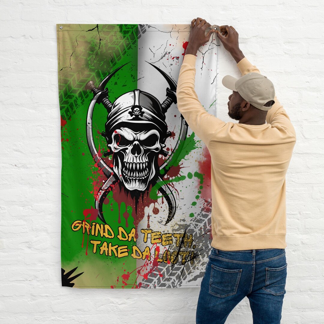 Orc Army Flag Tabletop Wargaming Banner Fantasy Army Accessories TTRPG ...