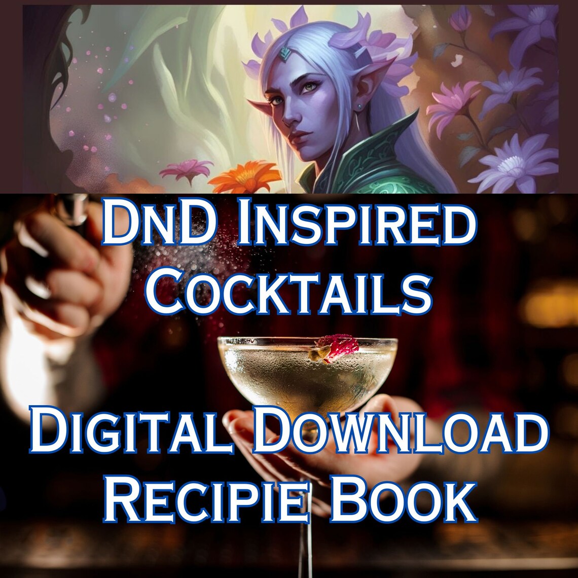 DND Fantasy Spirits and Mocktails: 52 DND Inspired Drink Recipes Cards ...