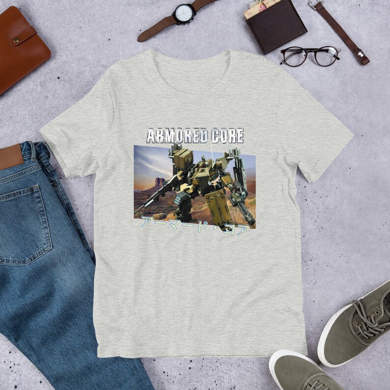 Armored Core T-shirt Ultimate Mech Enthusiast Wear Mech Enthusiast ...