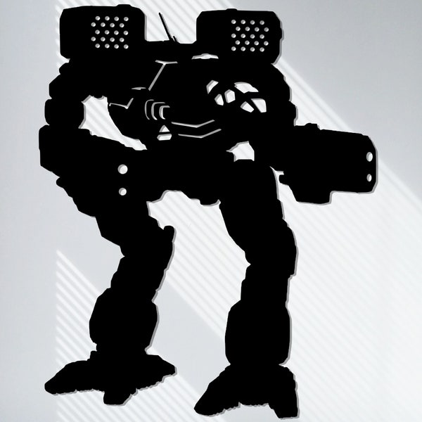 Mechwarrior Wall Art - Etsy