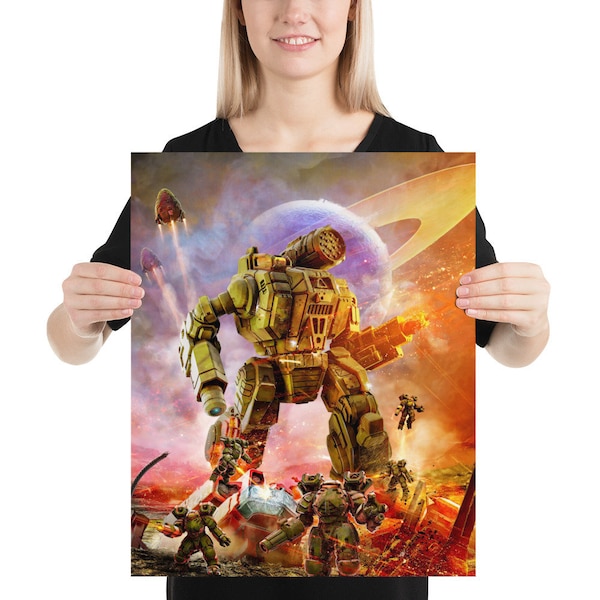 Battletech Mwo Poster - Etsy