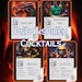 DND Fantasy Spirits and Mocktails: 52 DND Inspired Drink Recipes Cards ...