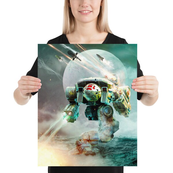 Battletech Mwo Poster - Etsy