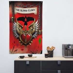 Grim Army Flag Tabletop Wargaming Banner Fantasy Army Accessories TTRPG ...