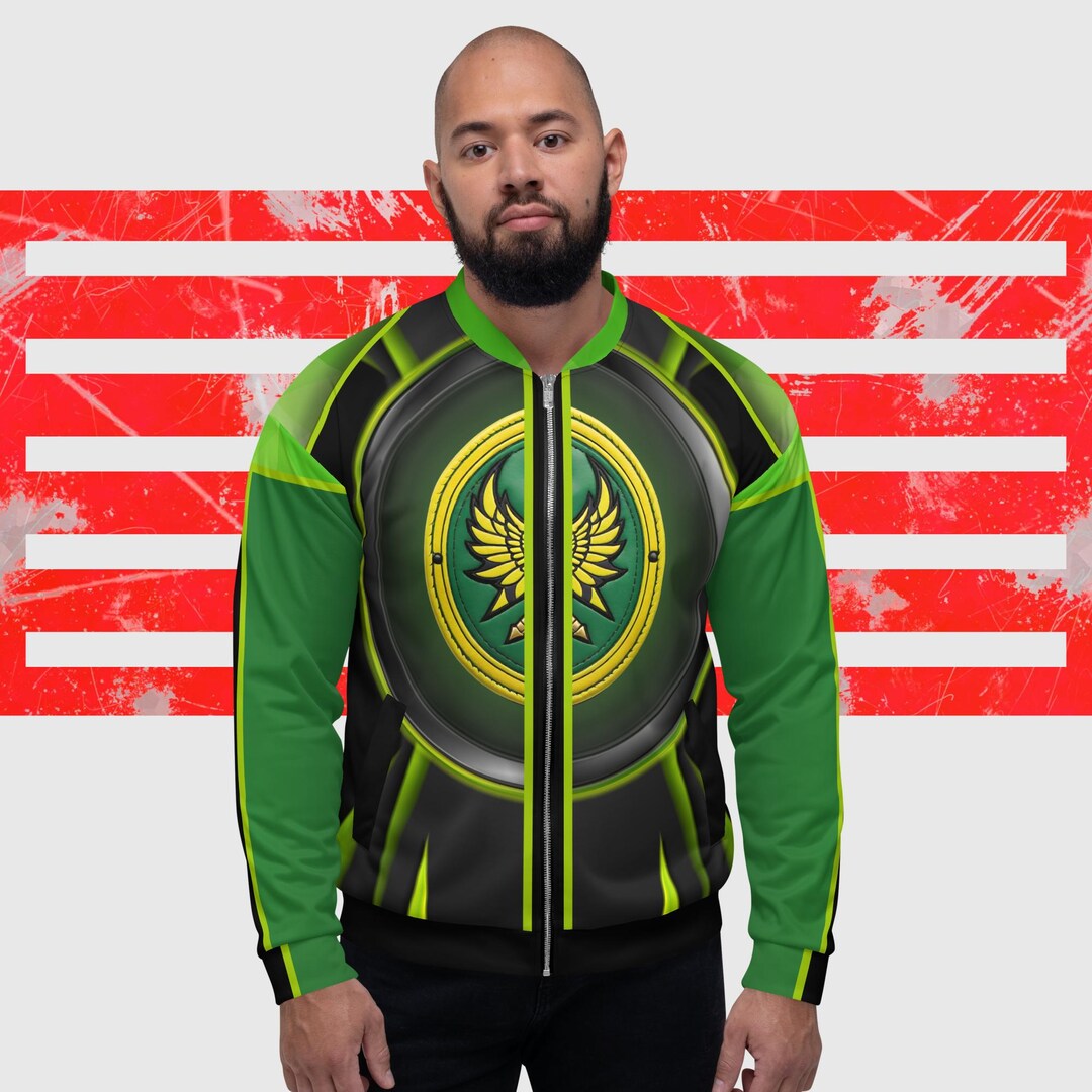 Mech Pilot All-over Print Bomber Jacket Futuristic Mech Combat Design ...