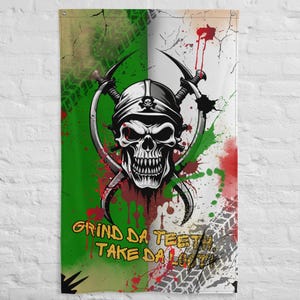 Orc Army Flag Tabletop Wargaming Banner Fantasy Army Accessories TTRPG ...