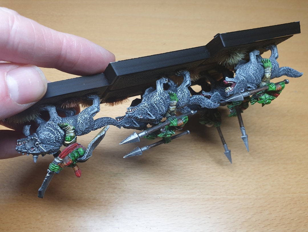 Movement Trays Light Lance Formation for Magnetised Cavalry 25x50mm ...