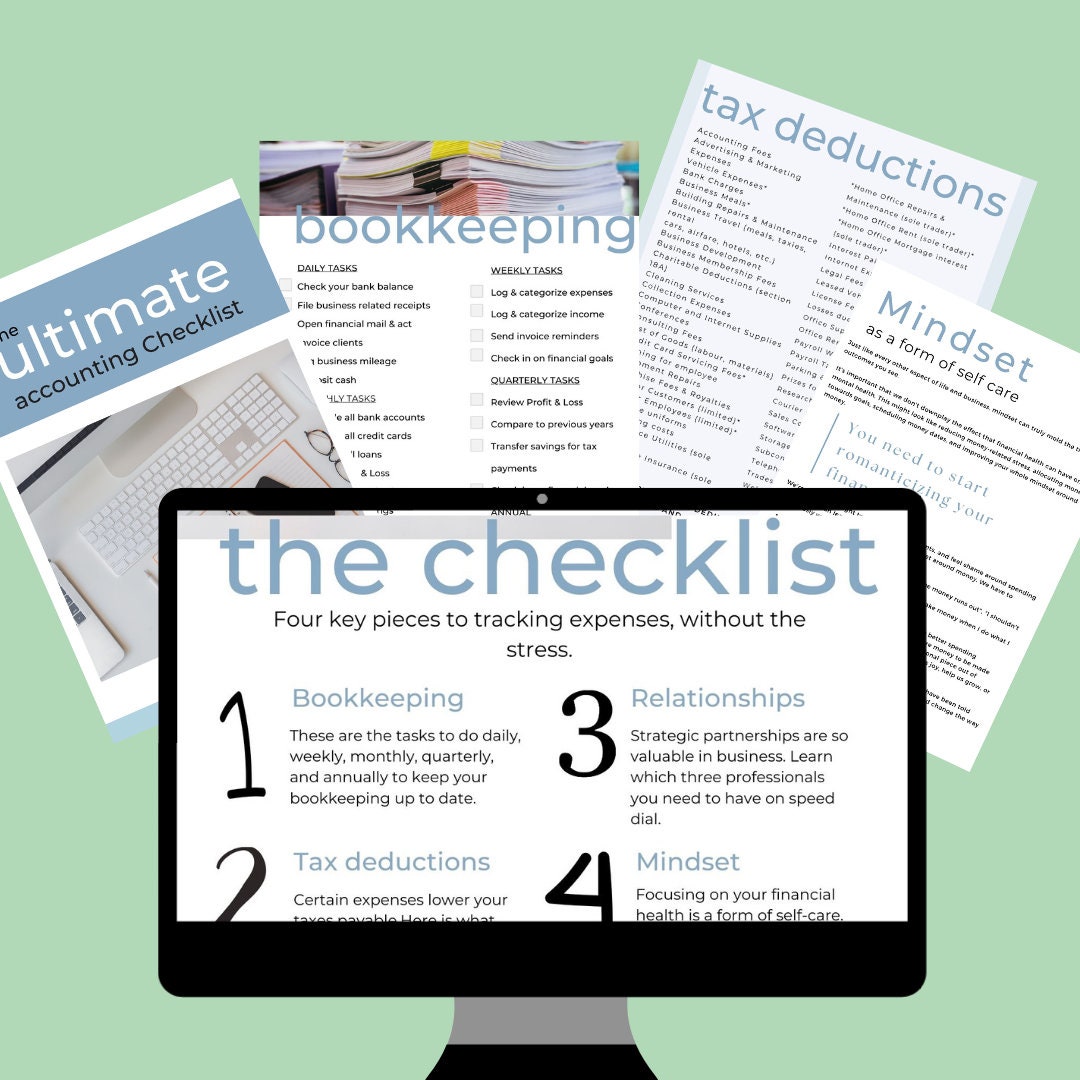 Accounting Checklist - the Ultimate Accounting Checklist for Small ...