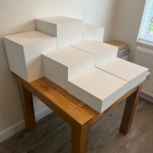 Plinth - Food Riser - Bulk Package - Flower Tower Display - Cake Stand ...