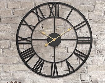 24" Round Clock - Etsy