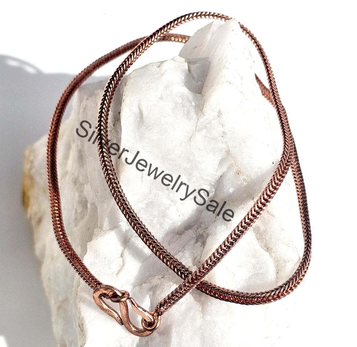 100 % Pure Copper Chain Handmade Copper Chain Antique Chain Necklace ...