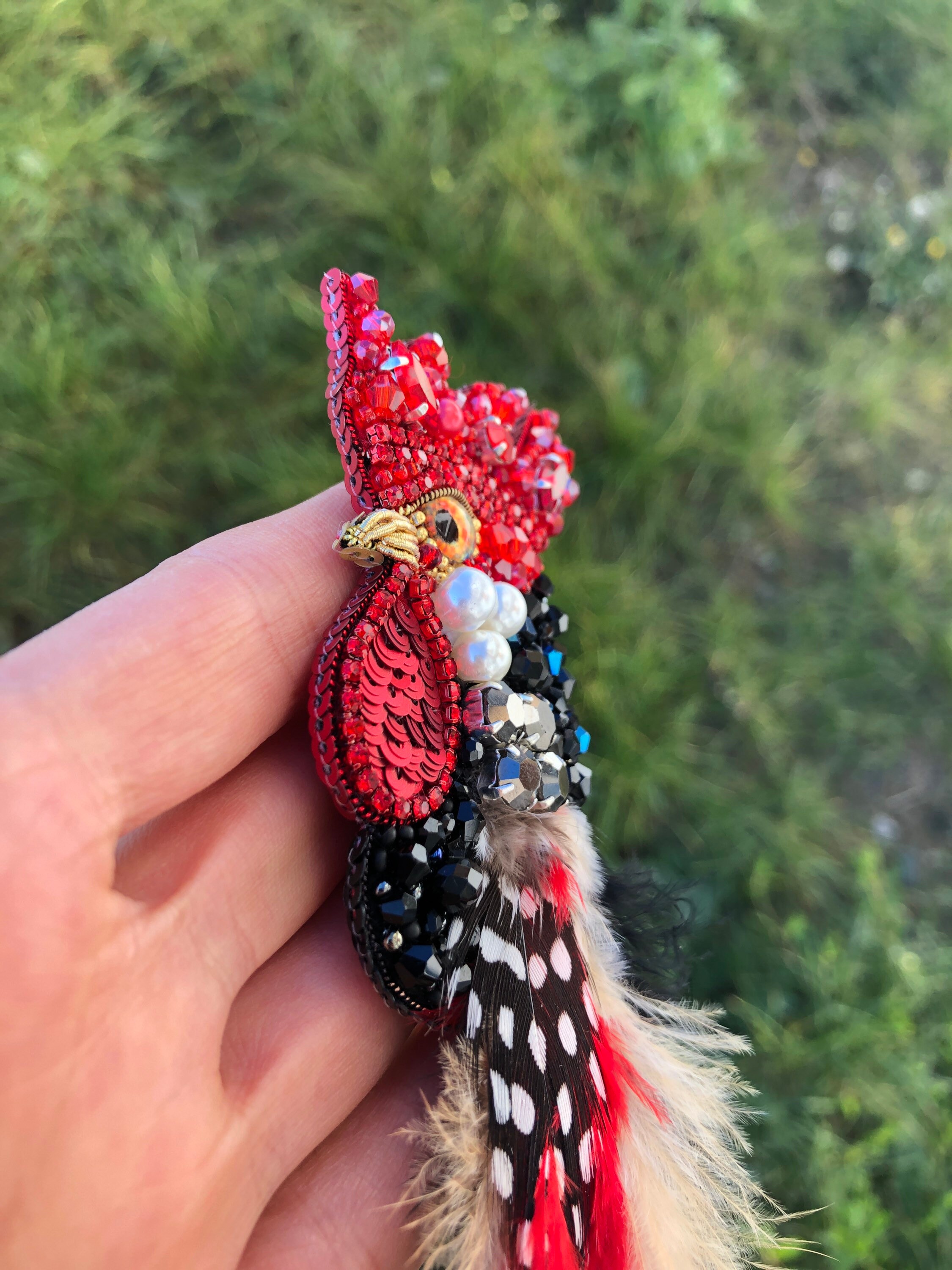 Rooster Brooch Pin Embroidery Rooster Rooster Pin Design - Etsy