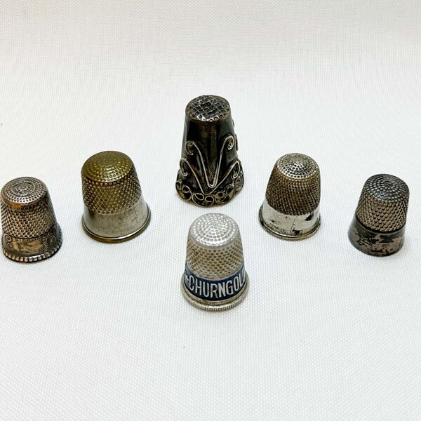 Metal Thimbles - Etsy