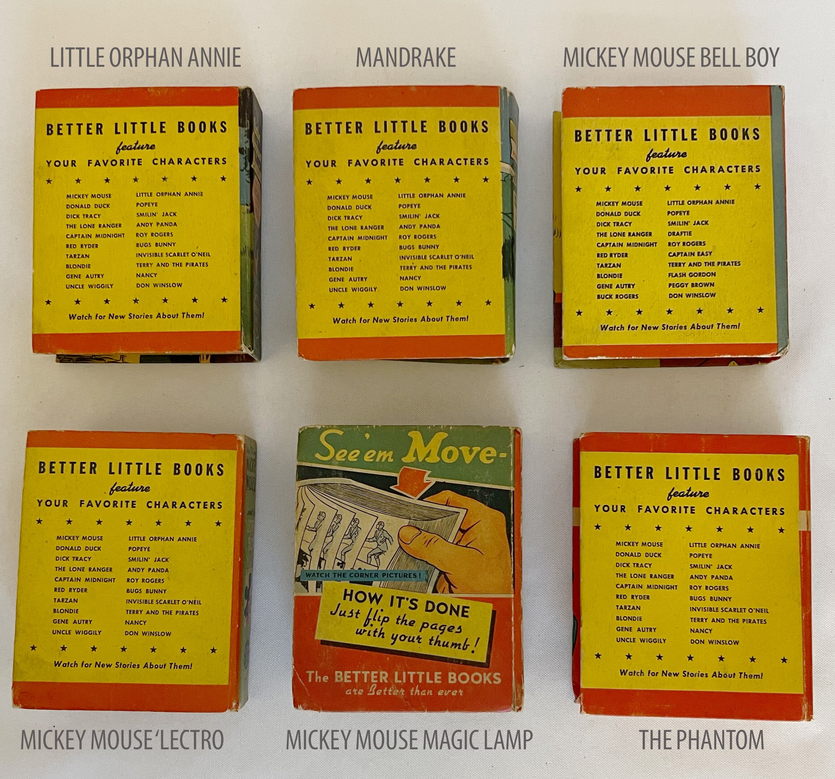 21 BETTER LITTLE BOOKS Collection. Most Very Good to Near Fine. 1938 ...