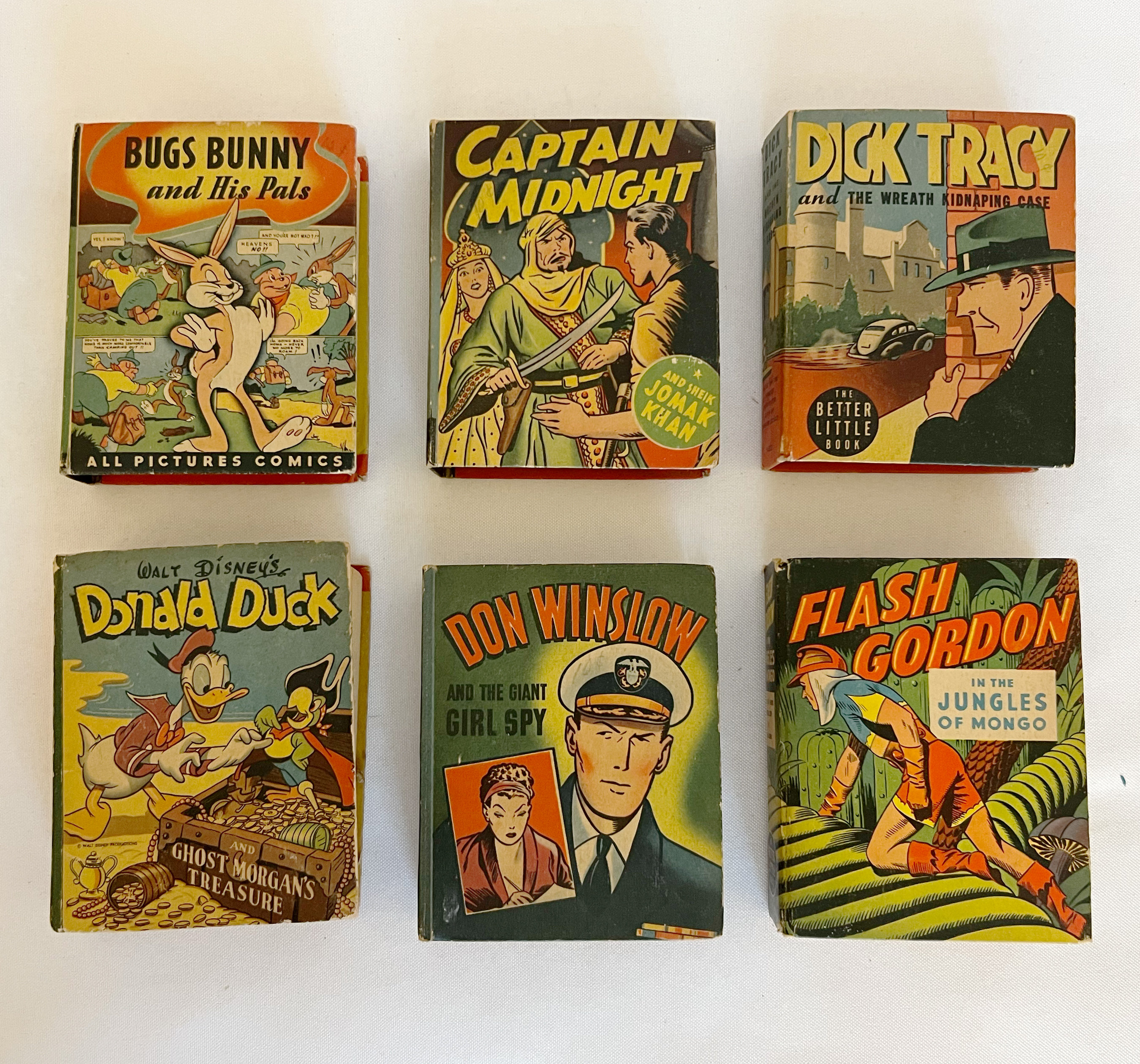 21 BETTER LITTLE BOOKS Collection. Most Very Good to Near Fine. 1938 ...