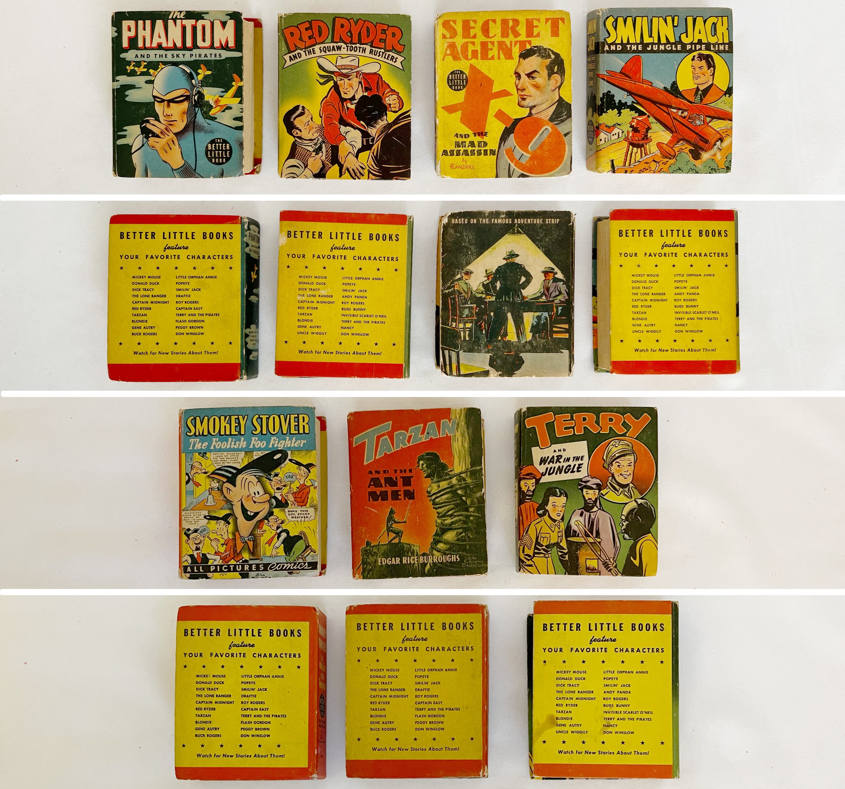 21 BETTER LITTLE BOOKS Collection. Most Very Good to Near Fine. 1938 ...