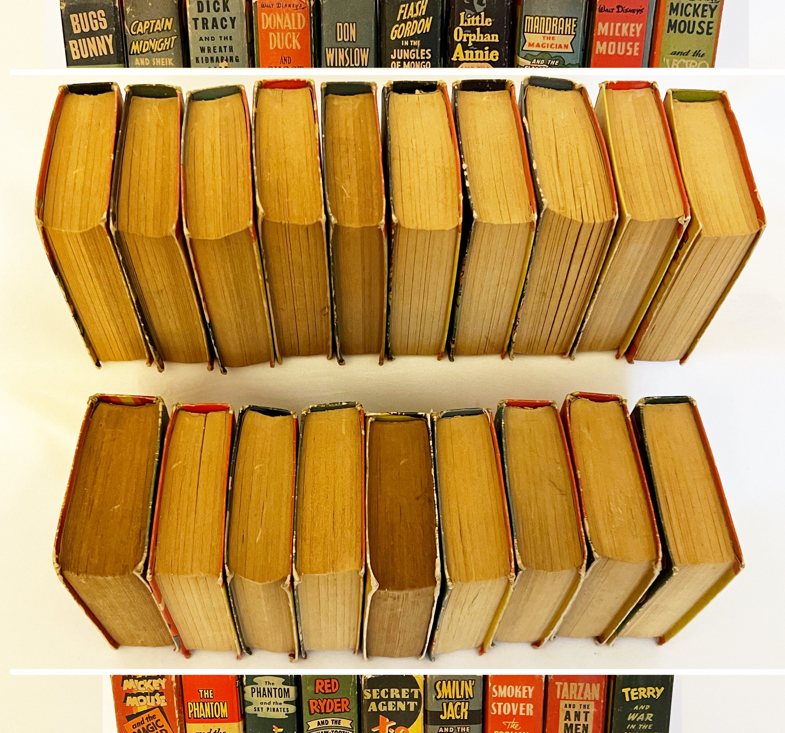 21 BETTER LITTLE BOOKS Collection. Most Very Good to Near Fine. 1938 ...