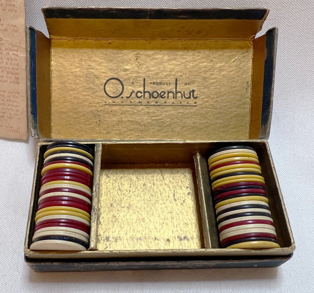 Vintage O Schoenhut Brodi Game Pieces for Play, Art or Collage Project ...
