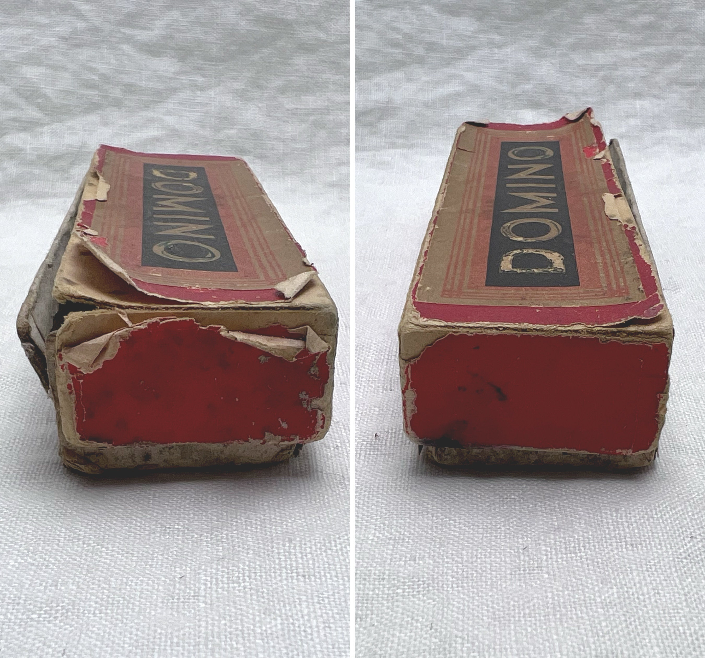 Old Miniature Domino Set in Original Box for Collection or - Etsy