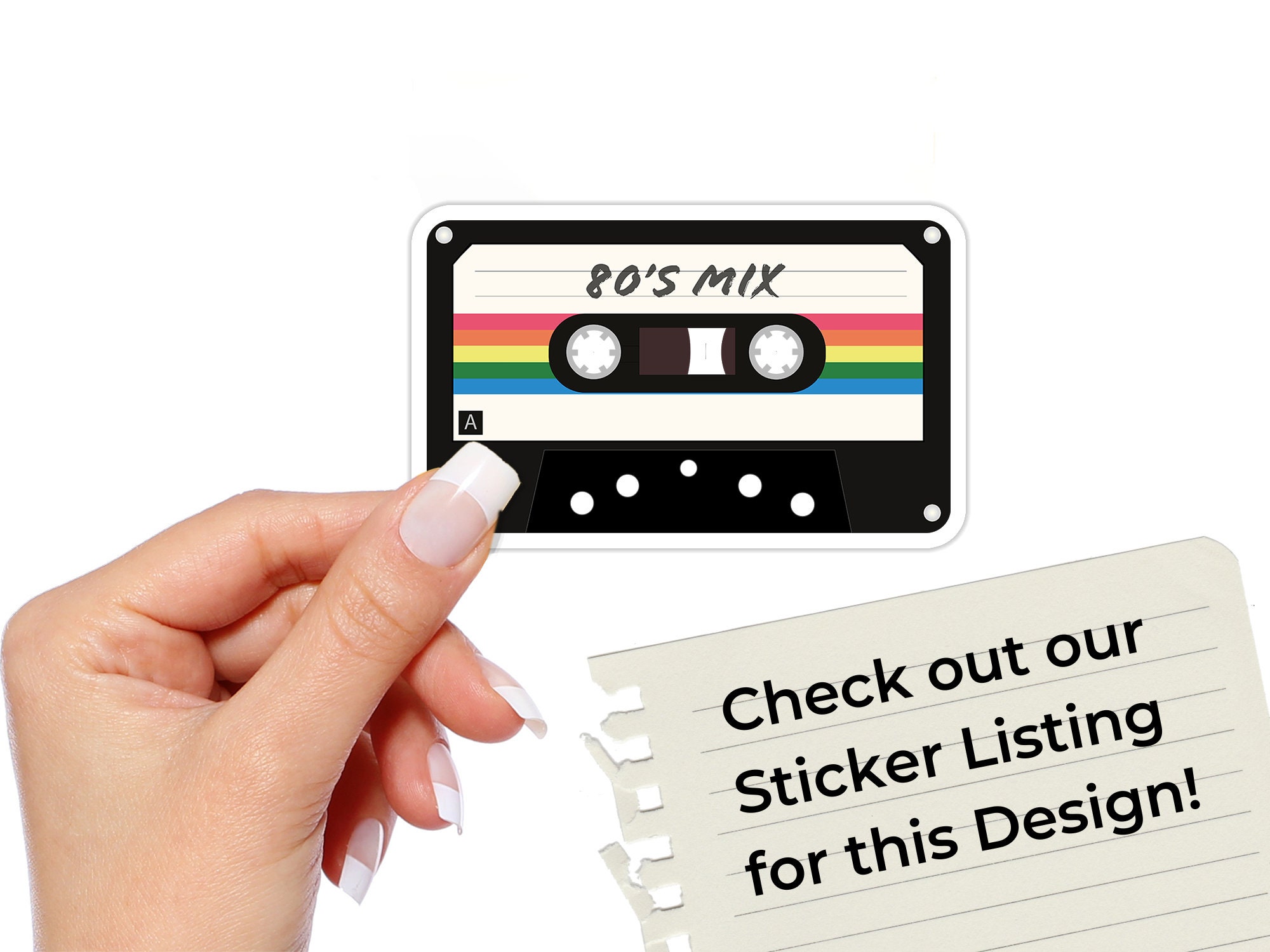 Cassette Tape SVG, PNG Clipart Files Retro Vintage 80s & 90s Design Old ...