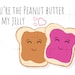 LGBTQ Valentine's Day Card for Her & Her, Peanut Butter to My Jelly Gay ...
