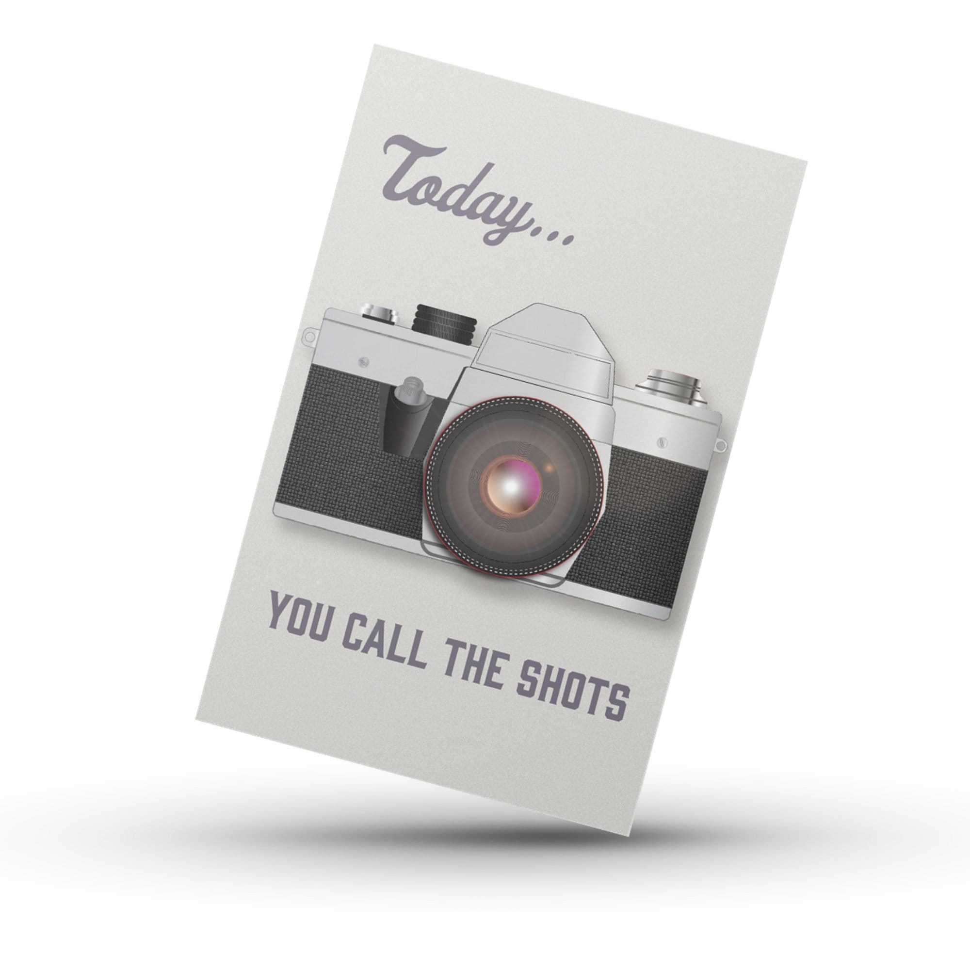 Retro Camera Birthday Card, Vintage Camera Greeting Card for ...