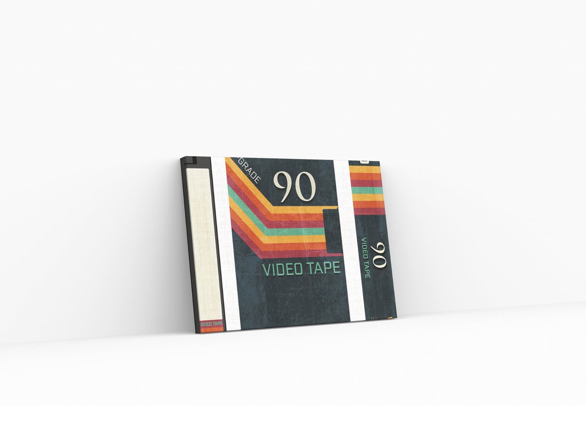 90s Clipart VHS Tape Cover Svg Retro Design Nostalgia - Etsy