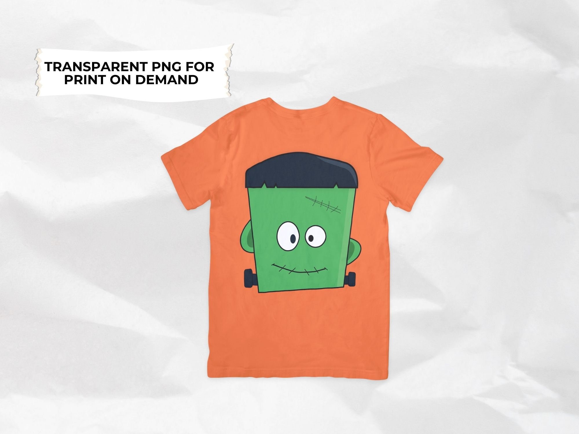 Halloween Frankenstein Clipart SVG Character, Digital Spooky Cute ...