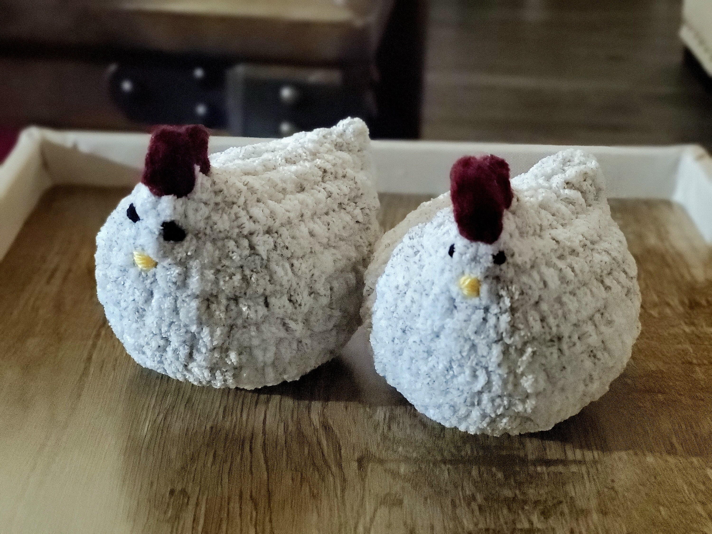 Crochet Chicken Plush Soft Farm Animal Bird - Etsy