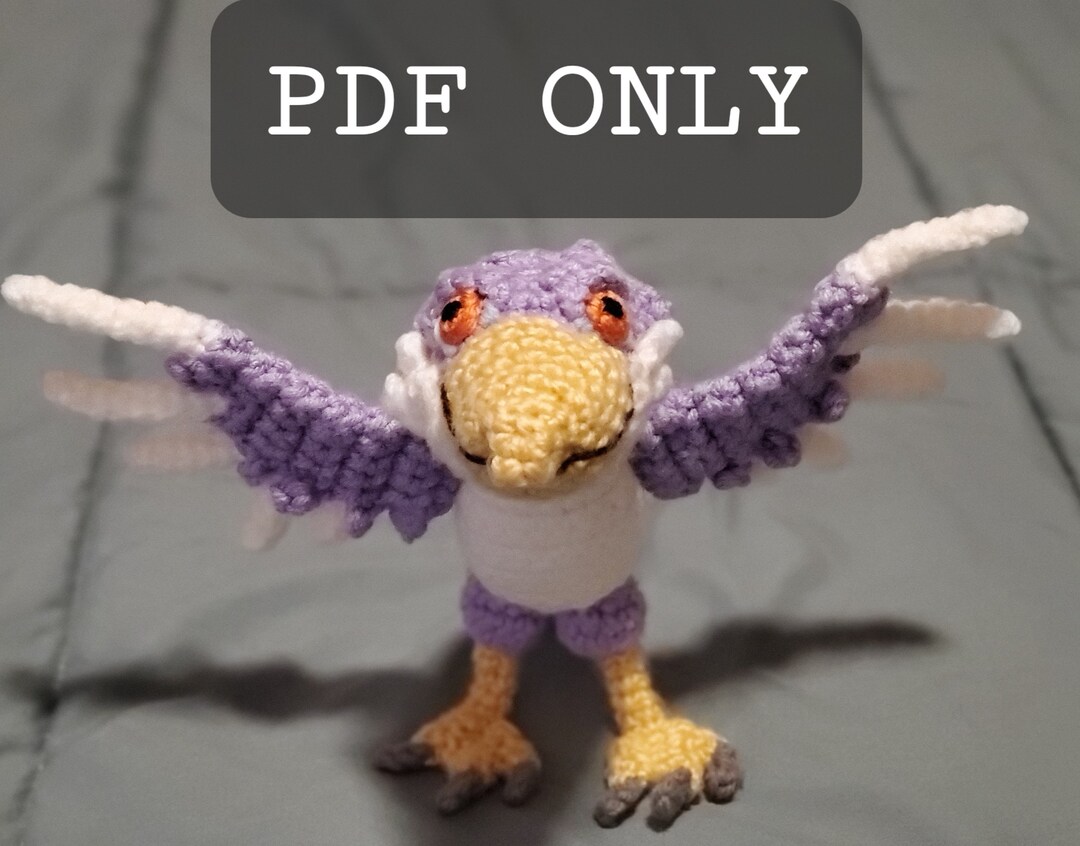 Bird Pattern, Gamer, LOZ, Wings, Shoebill Stork- Can Be Made to Order ...