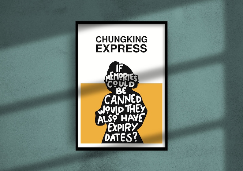Printable Chungking Express Movie Quote Wall Art | INSTANT DIGITAL ...