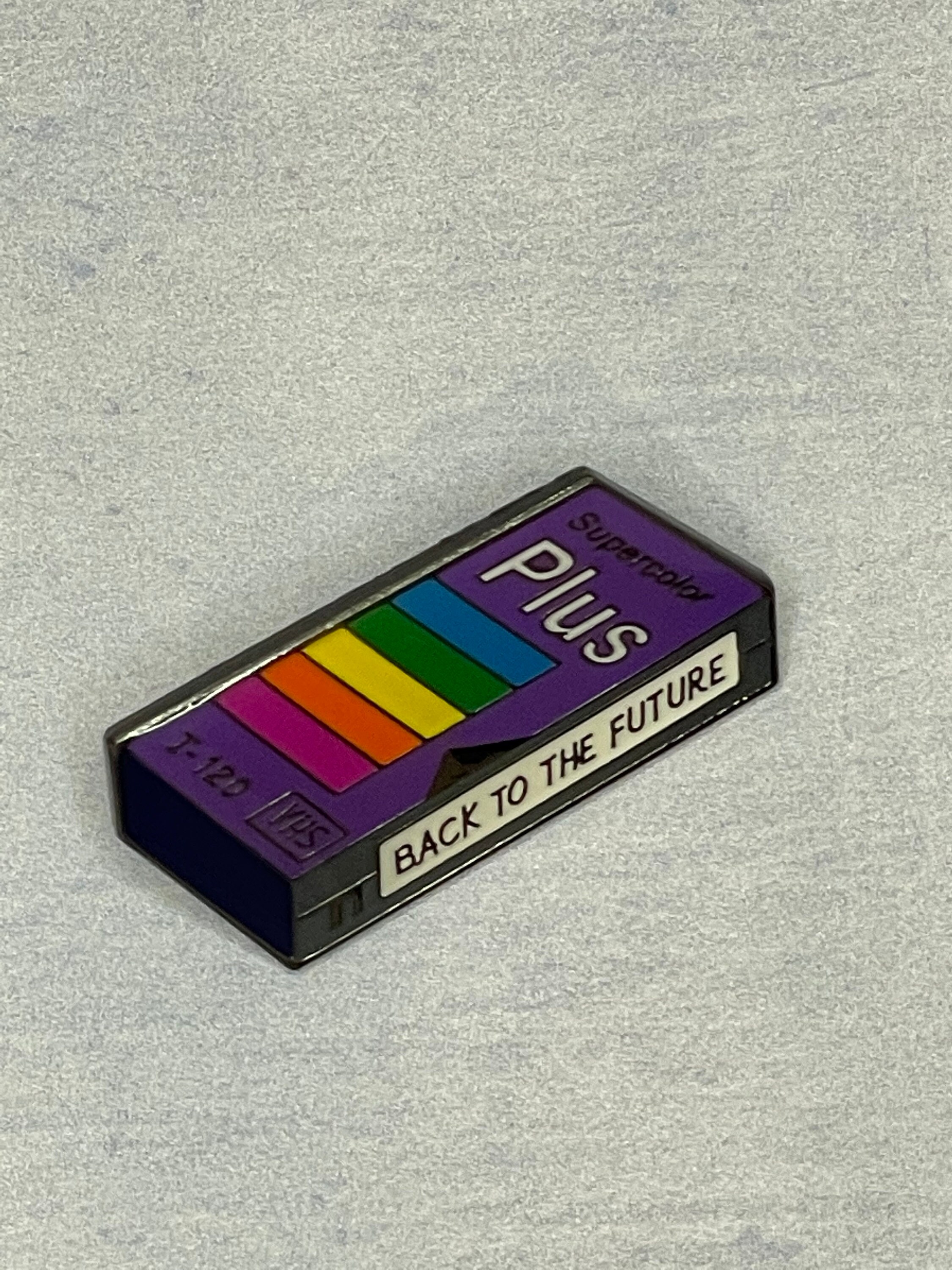 80s 90s Child Vintage Retro Lapel Pin Enamel Badge Back to the - Etsy