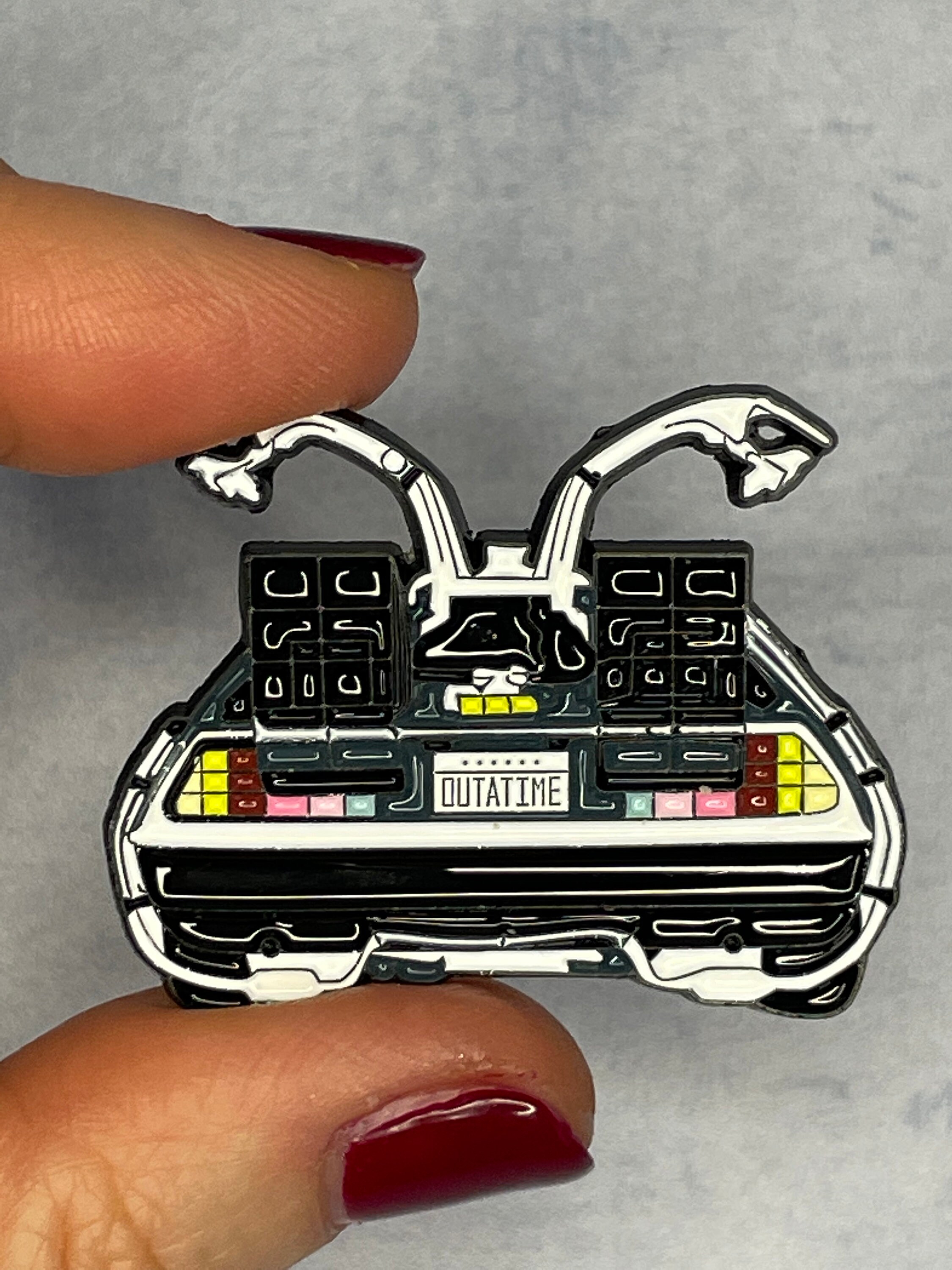 80s 90s Child Vintage Retro Lapel Pin Enamel Badge Back to the Future ...
