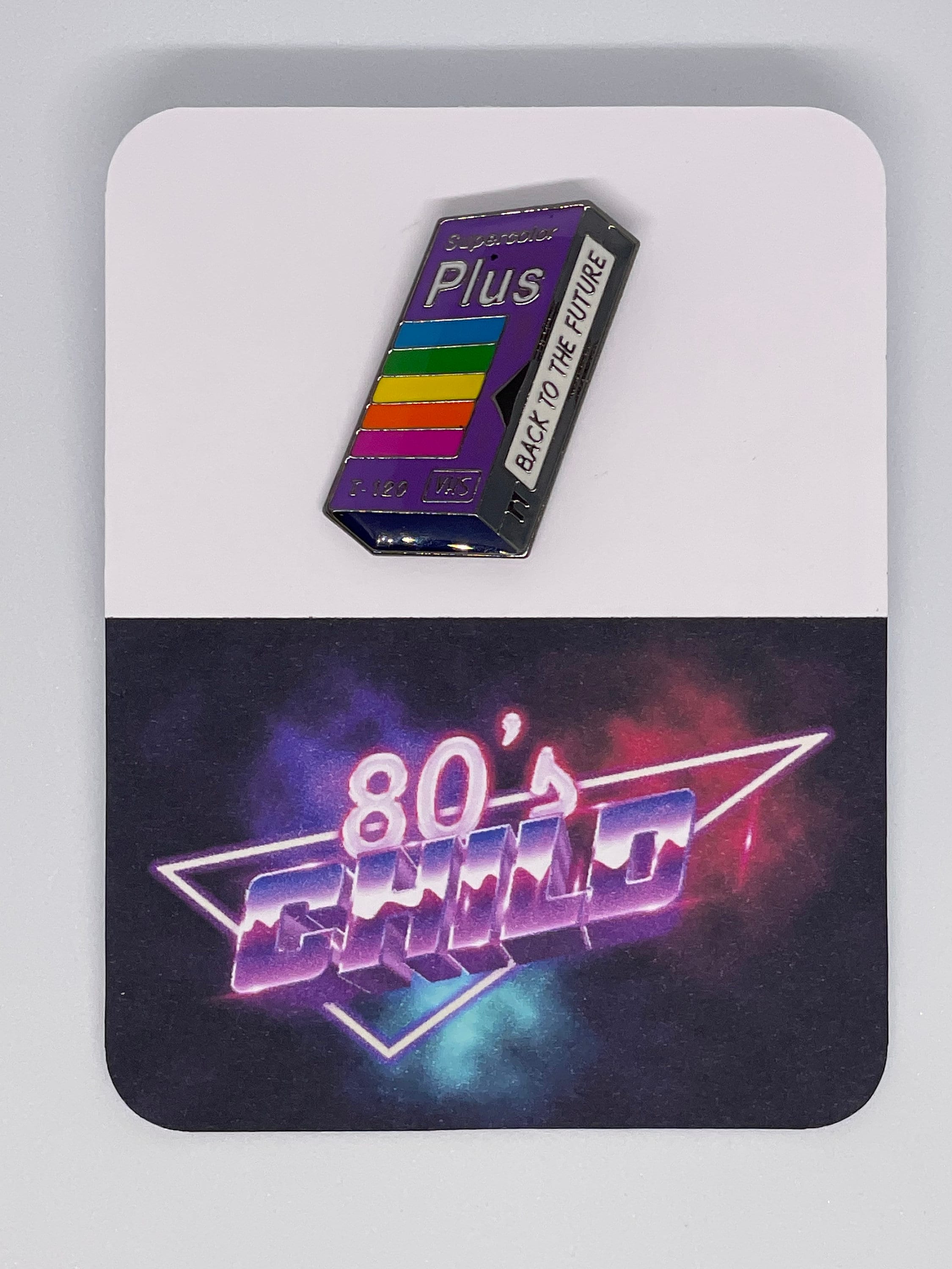 80s 90s Child Vintage Retro Lapel Pin Enamel Badge Back to the - Etsy