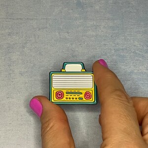 Boombox Enamel Pin Badge: Retro 80s/90s Nostalgia Music Gift - Etsy