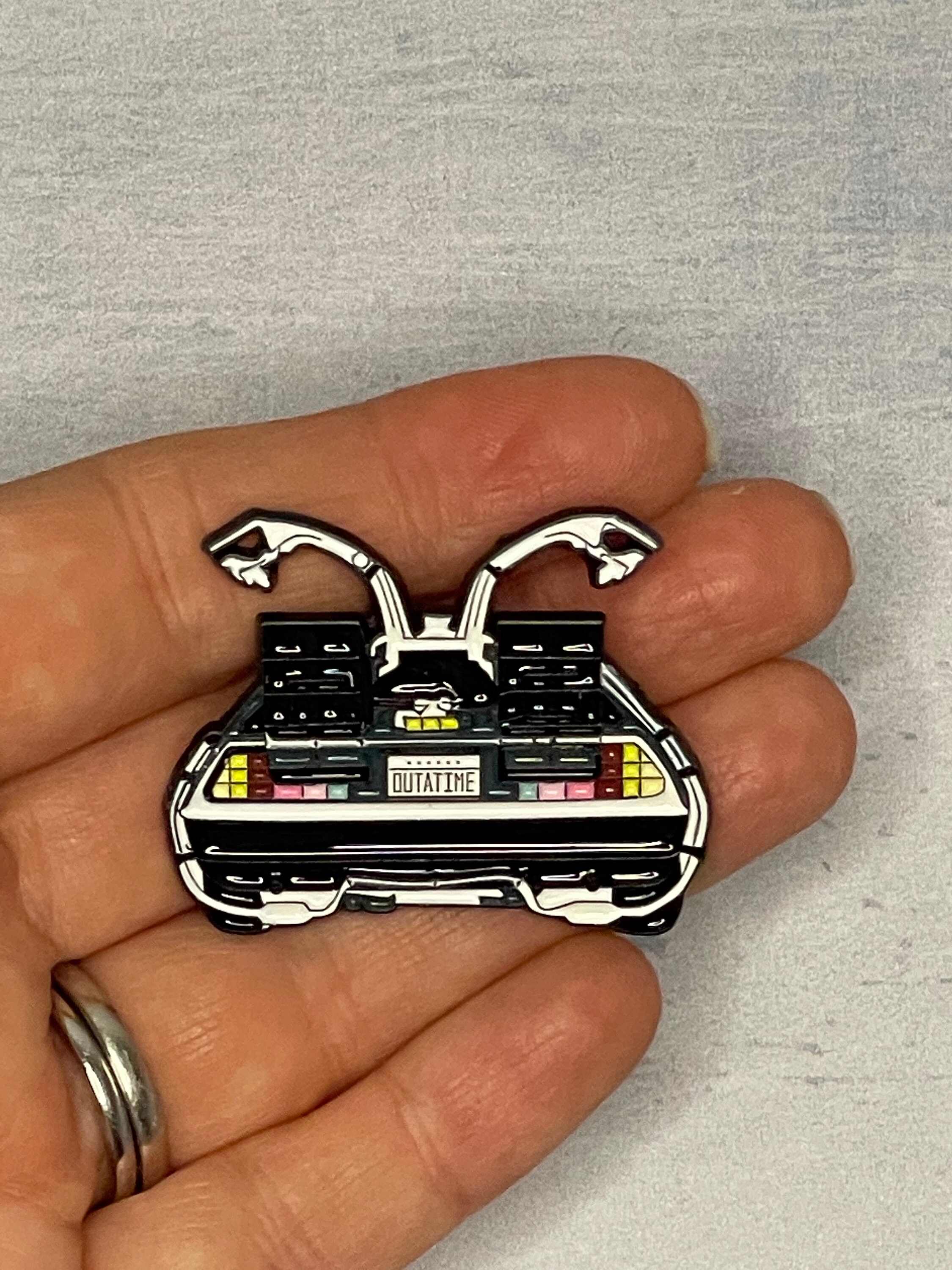 80s 90s Child Vintage Retro Lapel Pin Enamel Badge Back to the Future ...