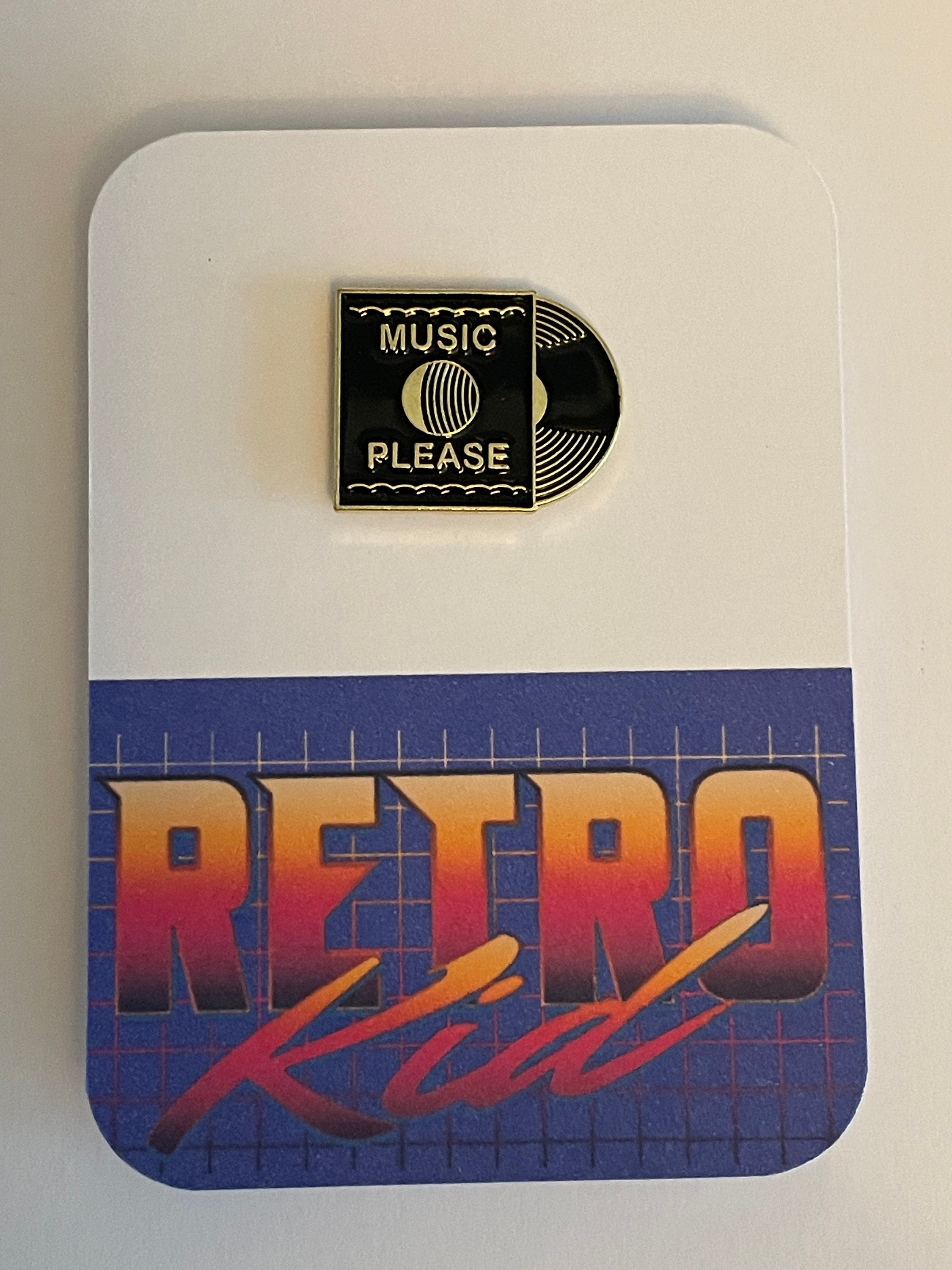 80s 90s Child Vintage Throw Back Retro Lapel Pin Enamel Badge - Etsy