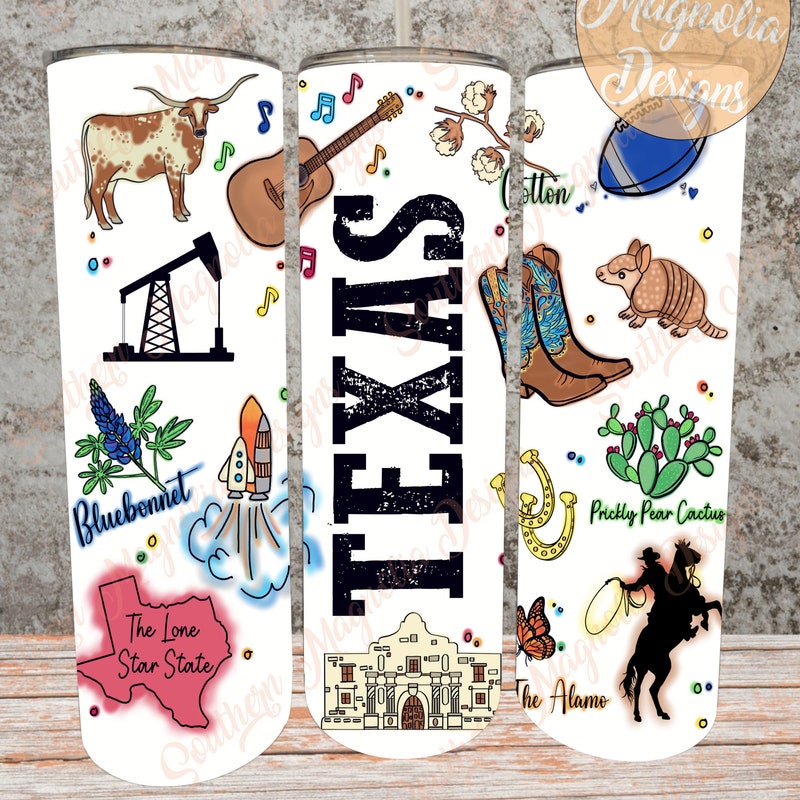 Texas Monogram - Etsy