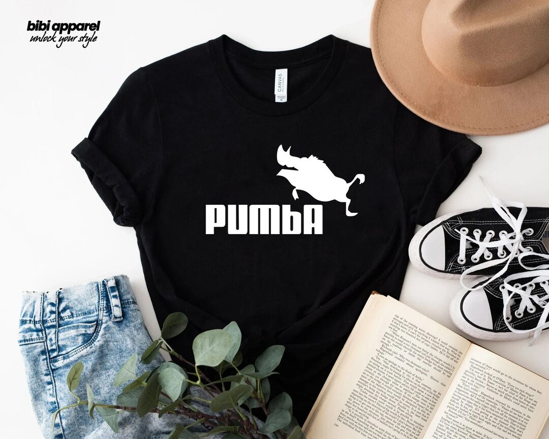 Pumba Tshirt Mens Top Funny Present Lion Animal Sports Men - Etsy