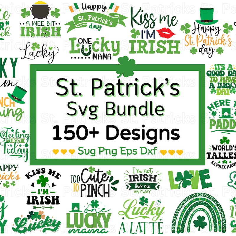 St Patricks Day Svg - Etsy