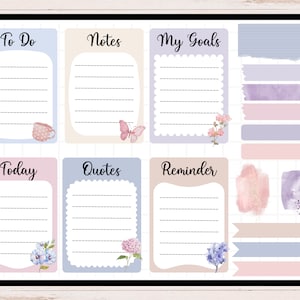Everyday Digital Stickers, Pre-cropped Goodnotes Stickers (PNG) - Etsy