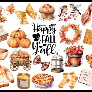 Fall Digital Goodnotes Stickers Digital Fall Autumn Goodnotes ...