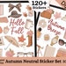 Fall Digital Goodnotes Stickers Digital Fall Neutral Goodnotes ...