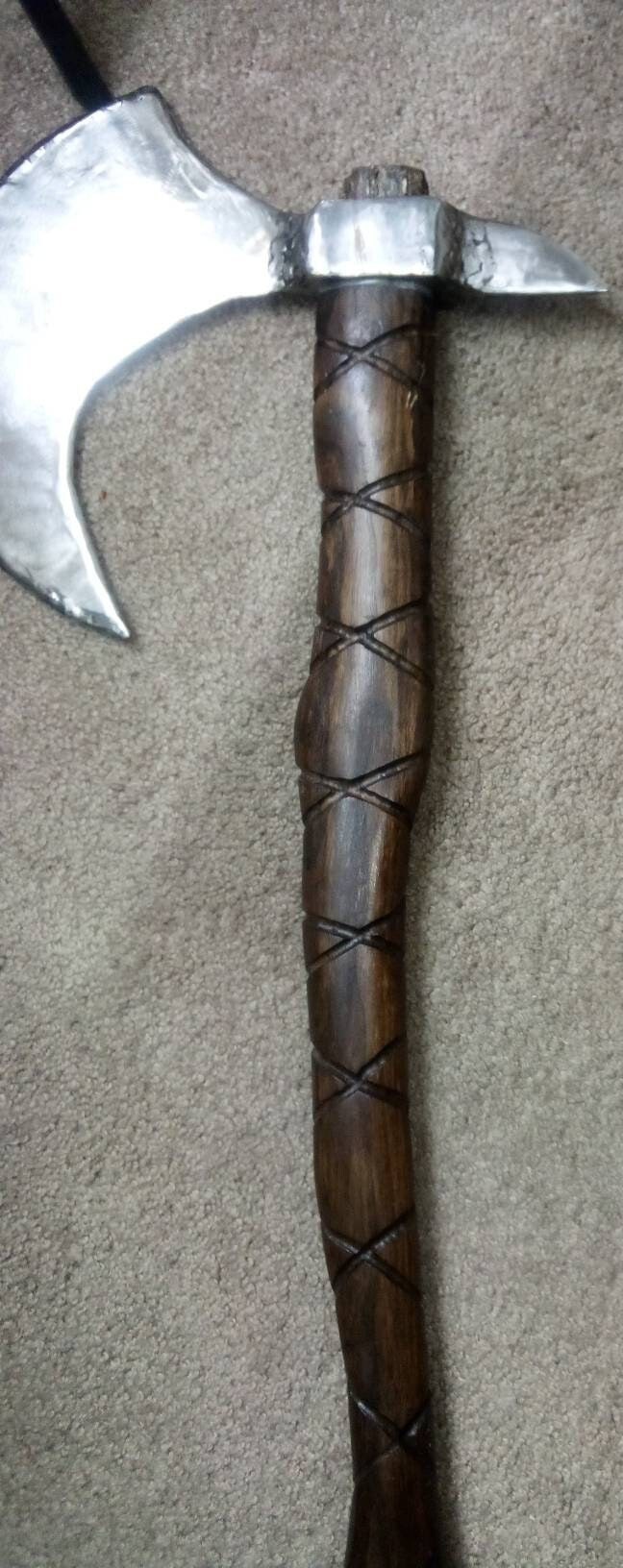 Custom Staff Axe Wand Spear Septure Club Please Message - Etsy