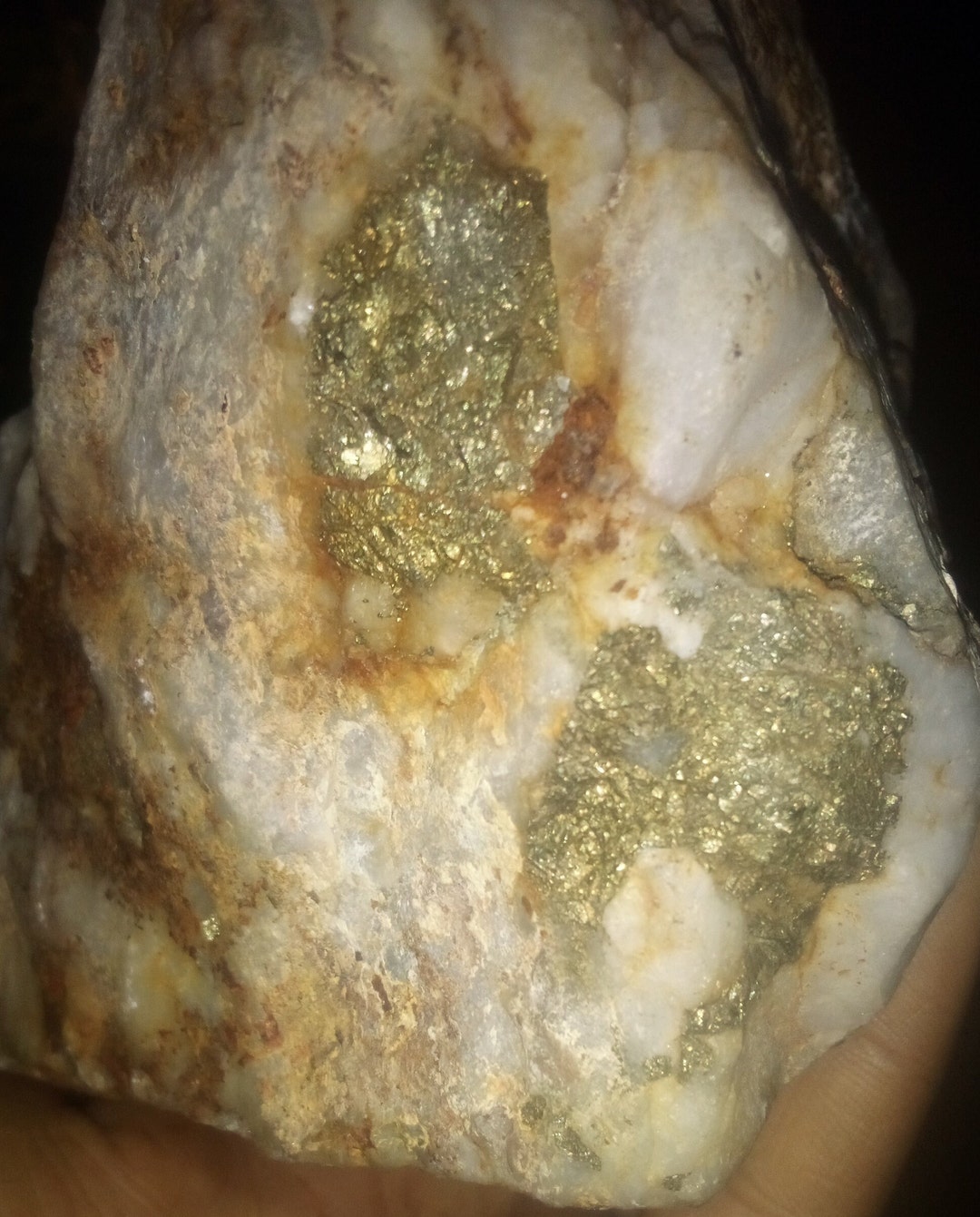 Very Large Unique Premium White Gold Quartz Crystal Matrix! Real Raw ...