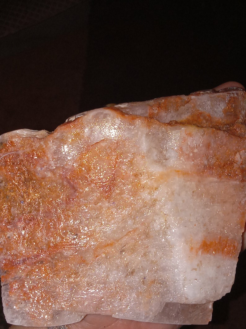 Stunning and Rare Pink Gypsum Slab - Etsy