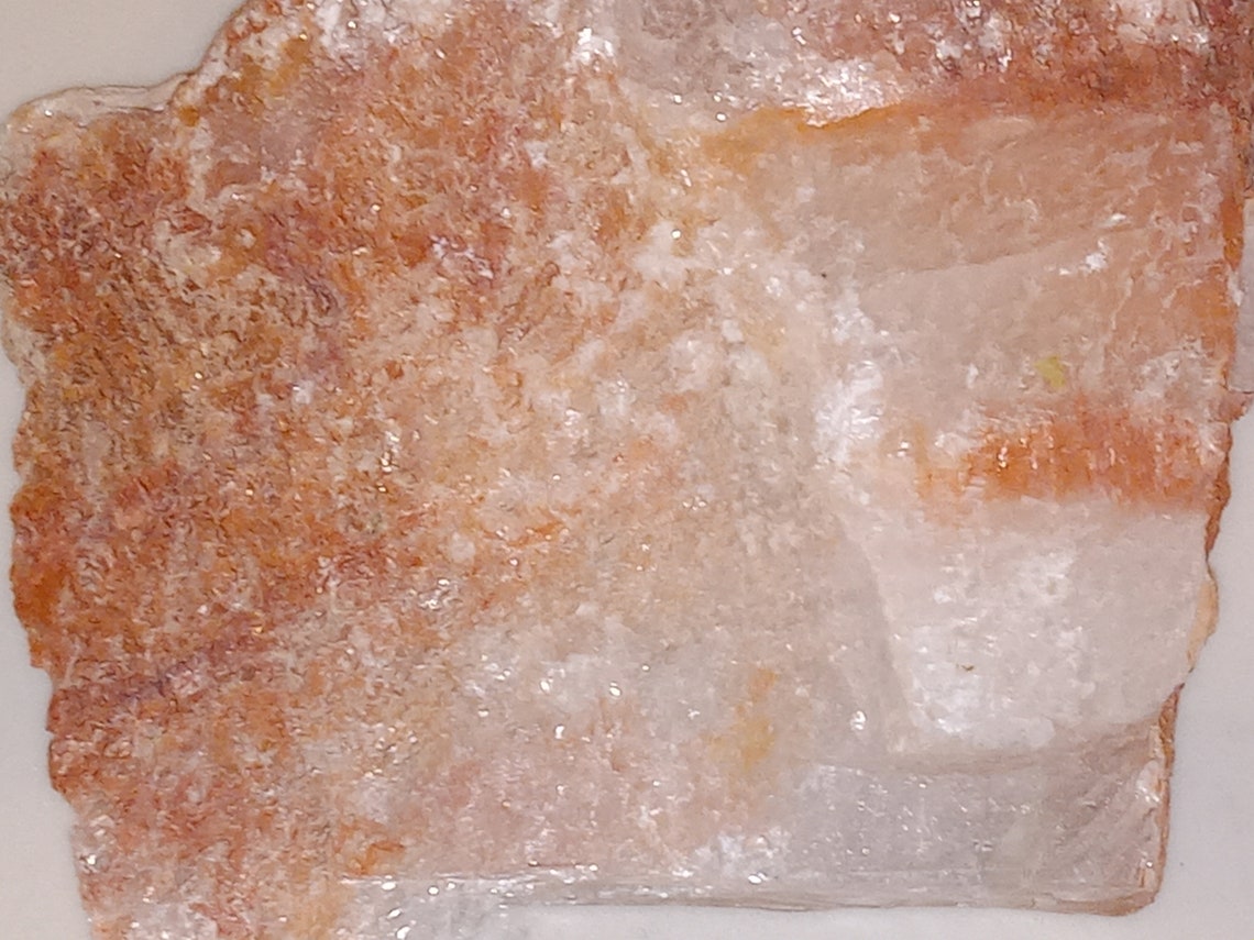 Stunning and Rare Pink Gypsum Slab - Etsy