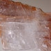 Stunning and Rare Pink Gypsum Slab - Etsy