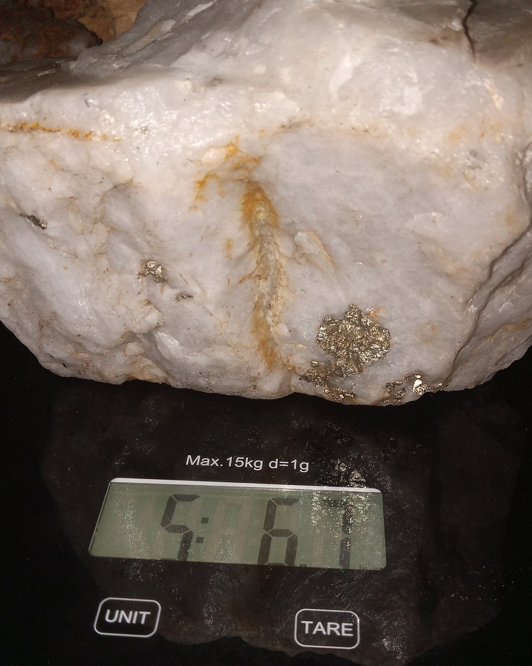 Limited Time Offer 5lb Exotic High Quality Gold/platinum Ore Specimen ...