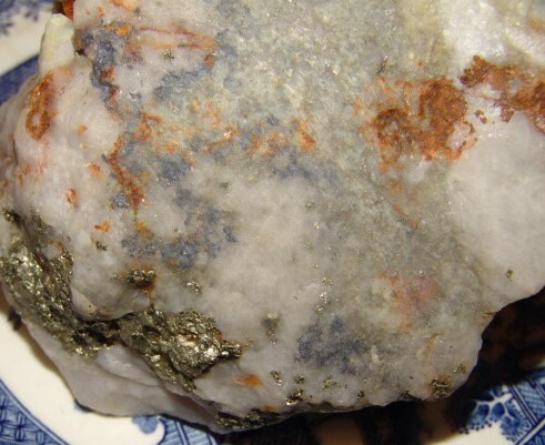 6LB Extremely Rare Blue Gold Quartz Ore Beautiful Surface - Etsy